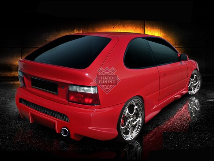 Задний бампер VellSide Toyota Corolla E10. Купить задний бампер ...